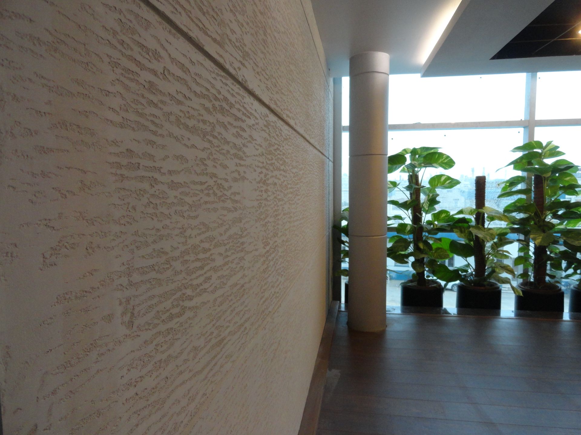 TEXTURES: Custom formulated textures and seamless floors.